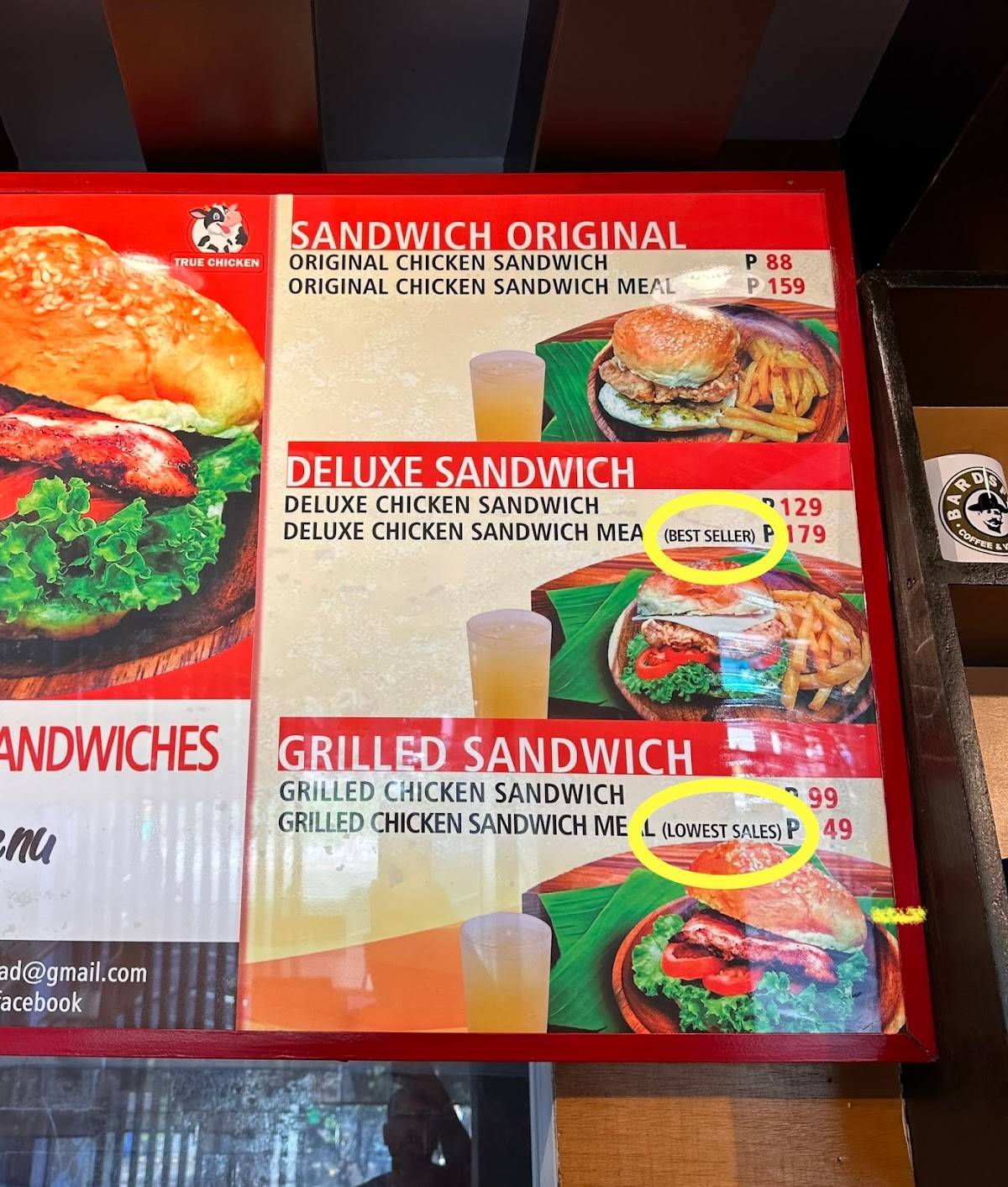 Menu at True Chicken - Bayani Road restaurant, Taguig