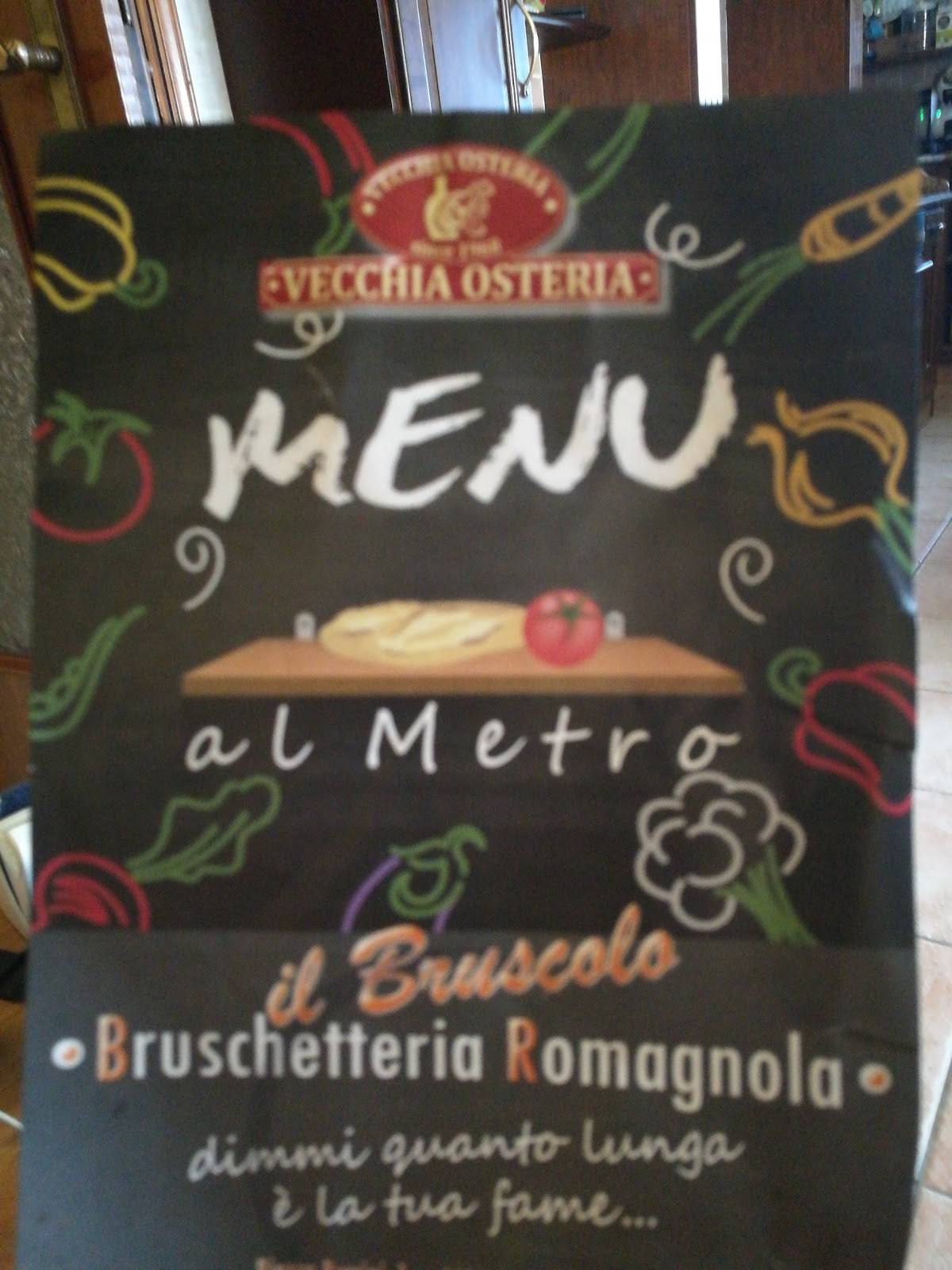 Menu da Vecchia Osteria ristorante, Tresigallo