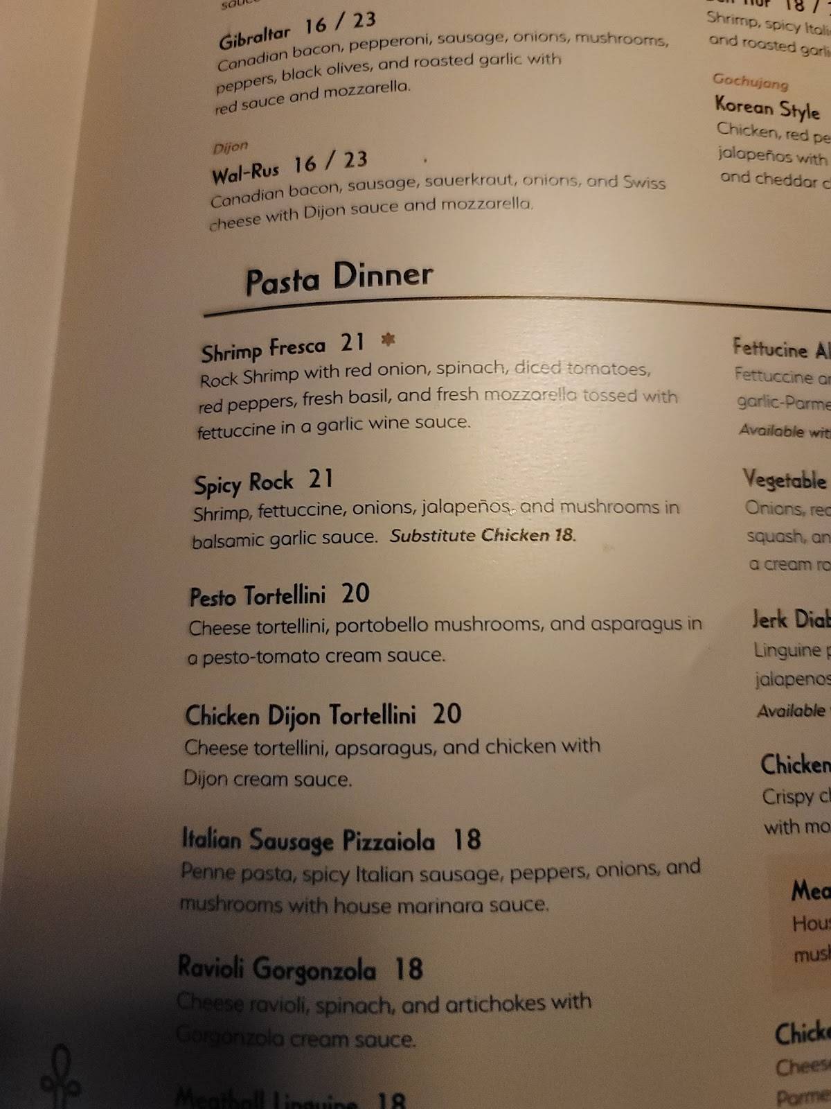 Menu at Walrus Restaurant, Bismarck