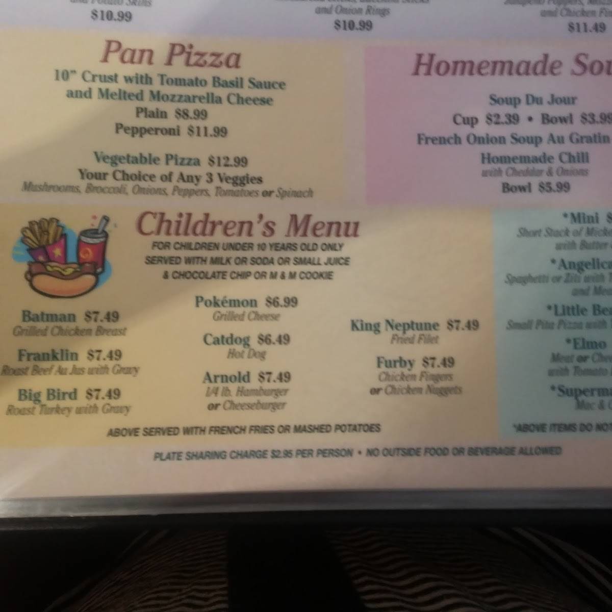 Menu at Wayne Hills Diner restaurant, Wayne