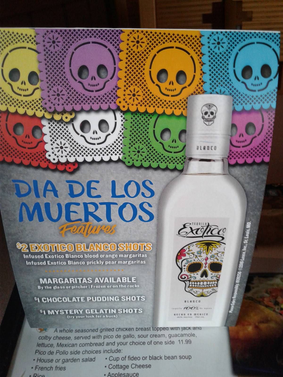 Menu at el Azteca Mexican Restaurant & Tequila Bar, Fort Wayne