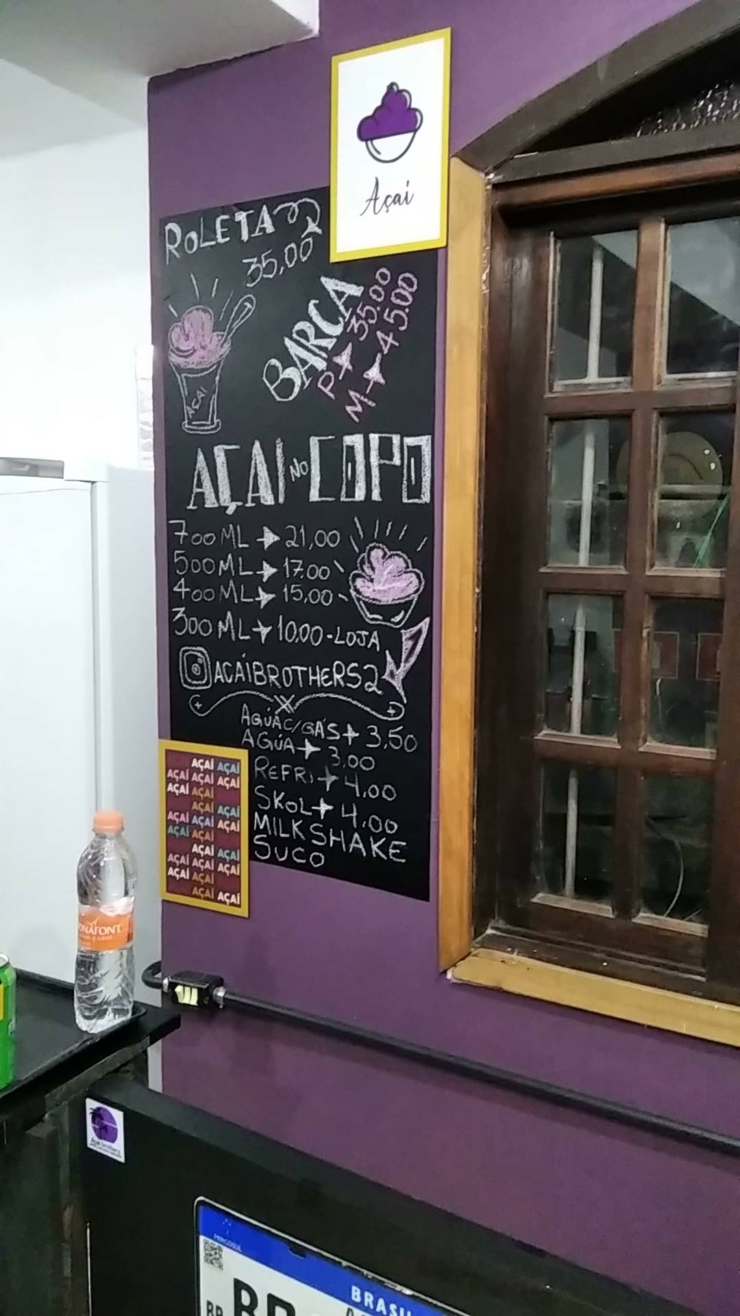 Menu em Açaí brothers restaurante, Vargem Grande Paulista