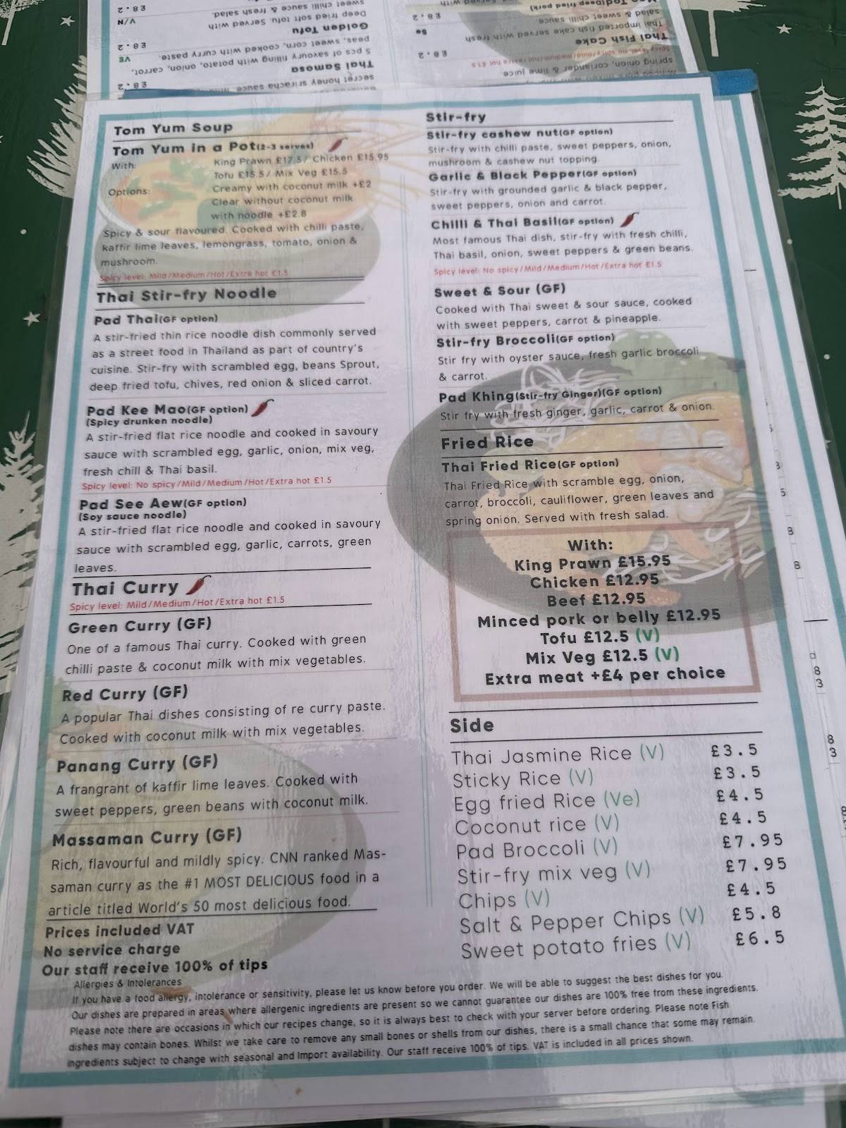 Menu at Arnfield Fly Fishery Cafe & Restaurant, Glossop