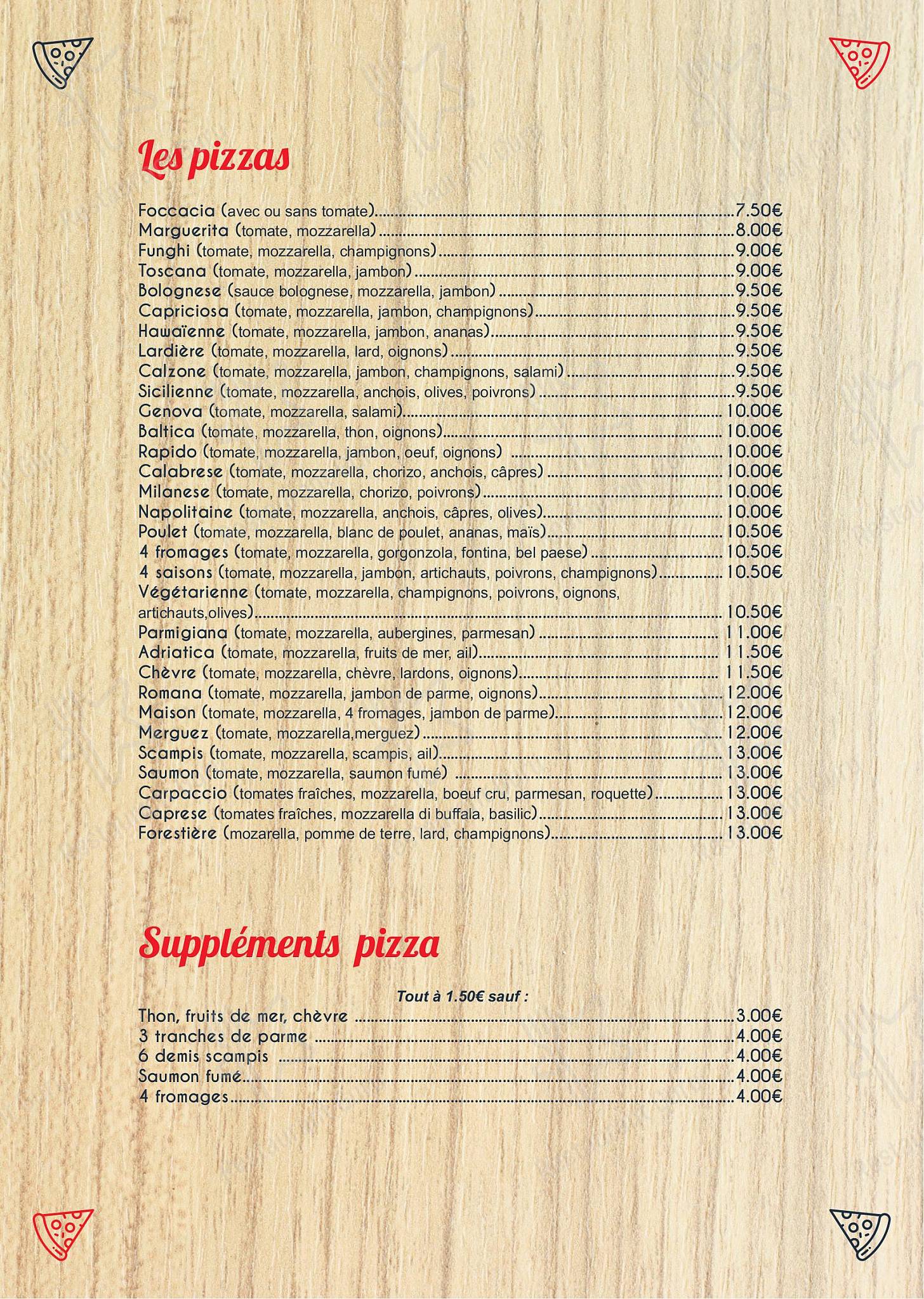Menu au DOLCE GRILL FRAMERIES-MONS, Frameries