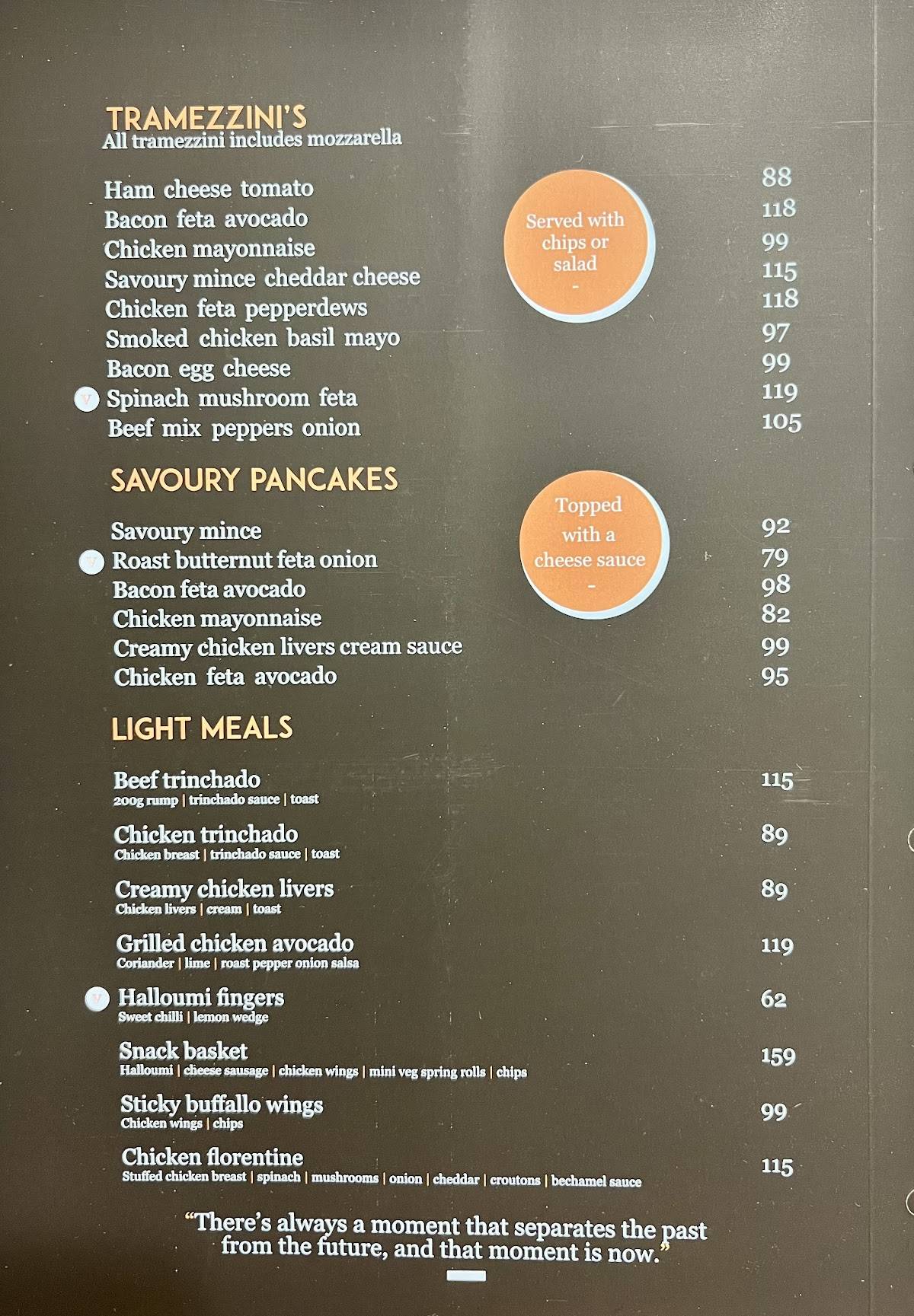 Menu at @ The Bistro Rynfield BBQ, Benoni