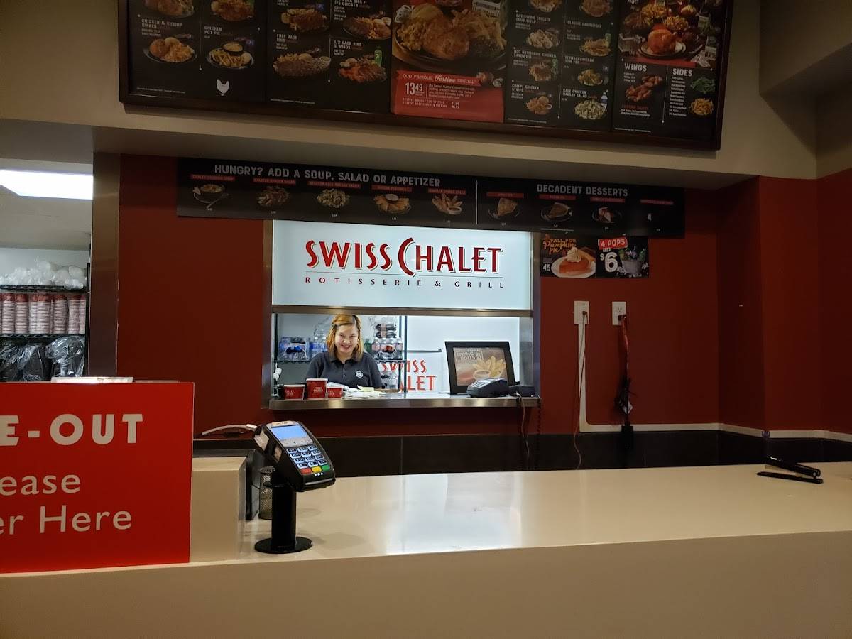 Menu at Swiss Chalet restaurant, Bedford, Bedford Hwy