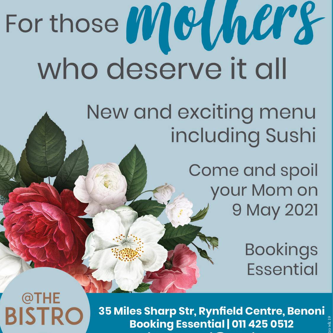 Menu at @ The Bistro Rynfield BBQ, Benoni