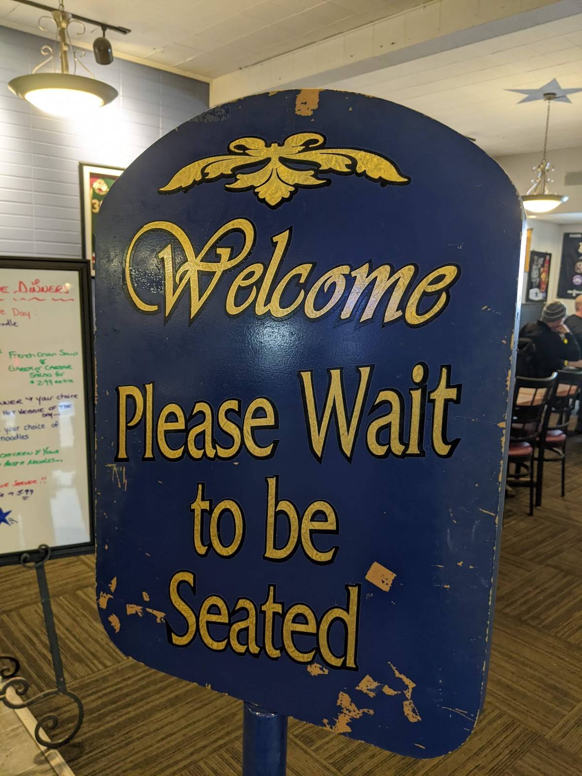 Menu at Blue Star Restaurant, Welland