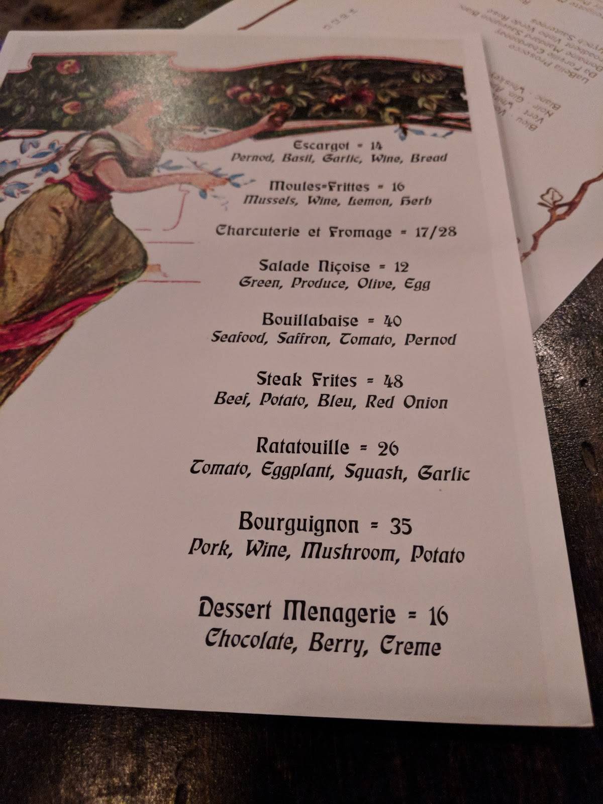 Menu at Boston Title & Abstract pub & bar, Tulsa