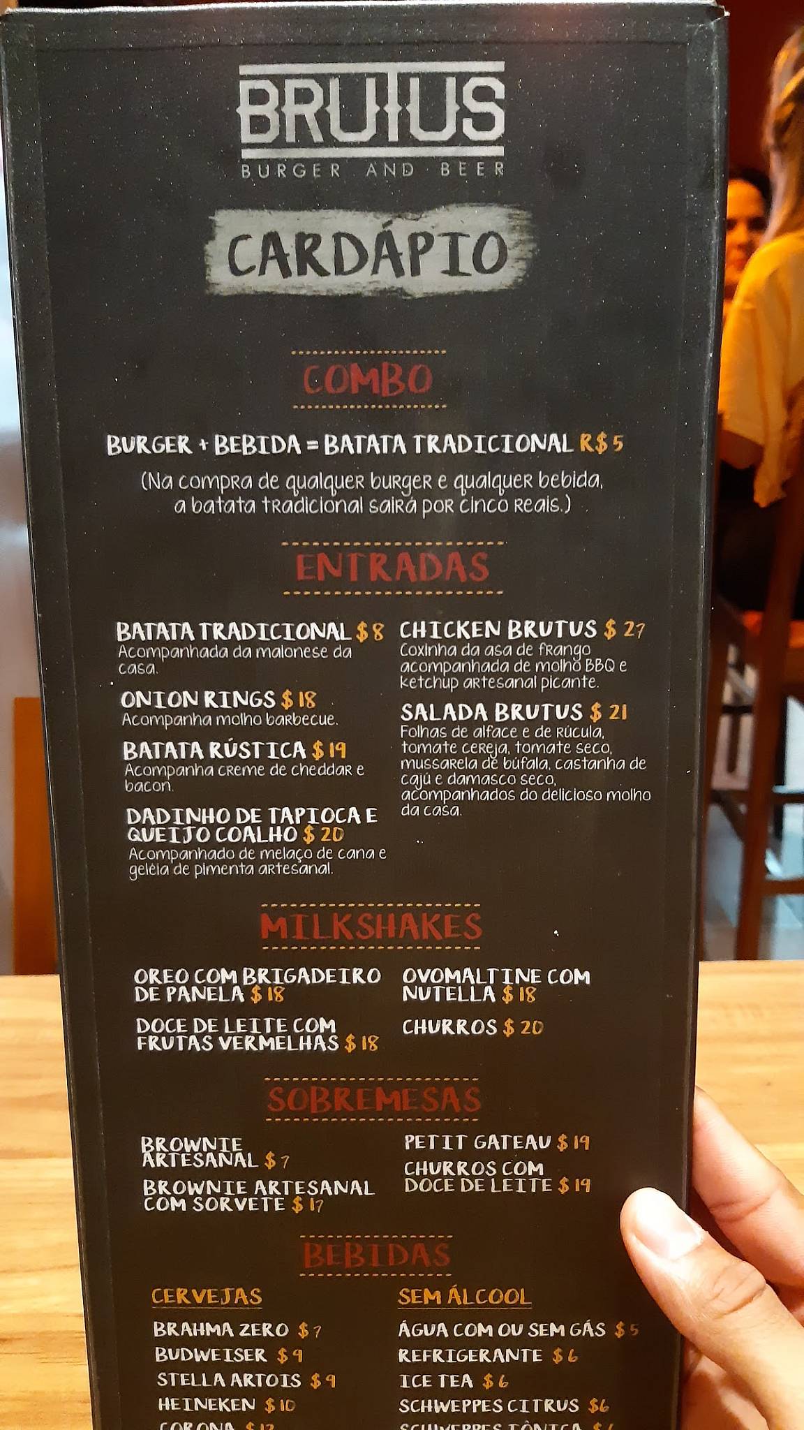 Menu em Brutus Burger & Beer - Pituba restaurante, Salvador