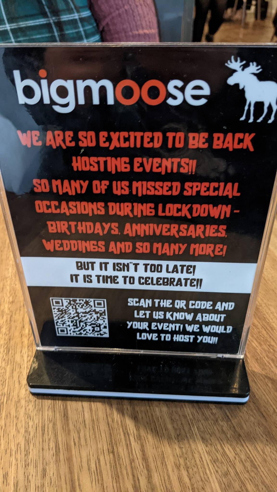 Menu at Bigmoose Coffee cafe, Cardiff