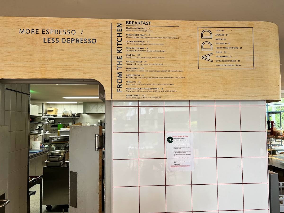 Menu at Cafe Gusto - BOTANY NSW, Botany