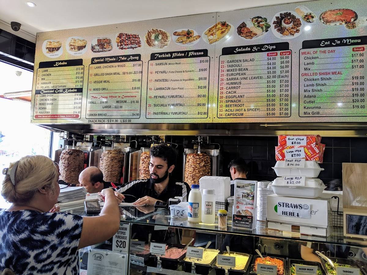 Menu at Roxy Kebab Deer Park fast food, Deer Park