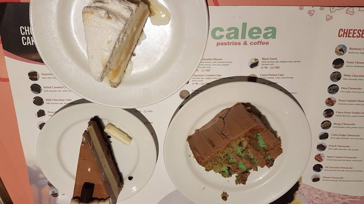 Menu at Calea Pastries & Coffee desserts, Bacolod, Balay Quince