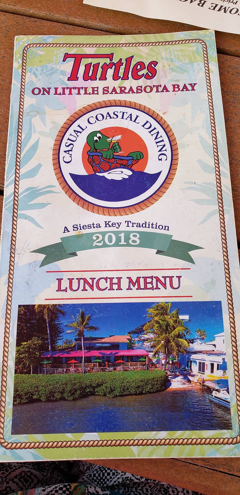 Menu at Casey Key Fish House pub & bar, Osprey