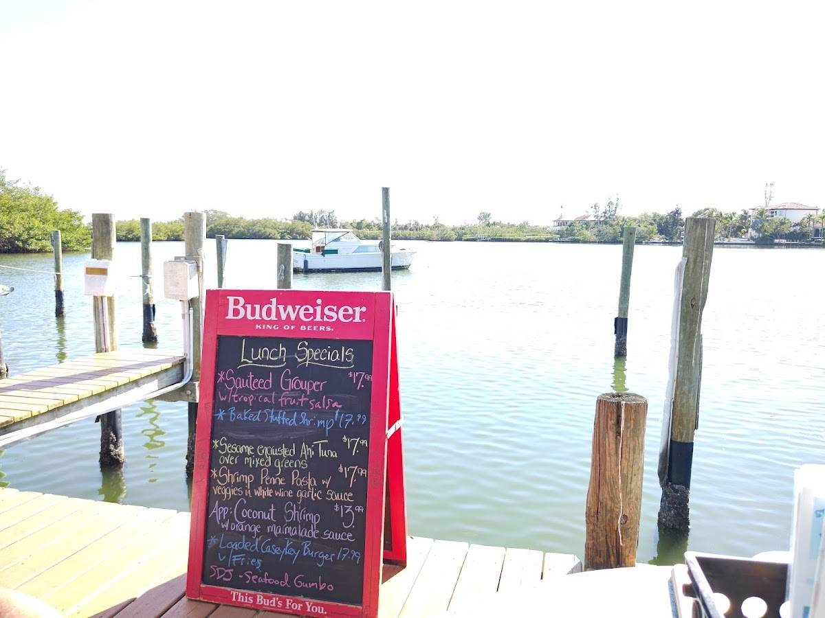 Menu at Casey Key Fish House pub & bar, Osprey