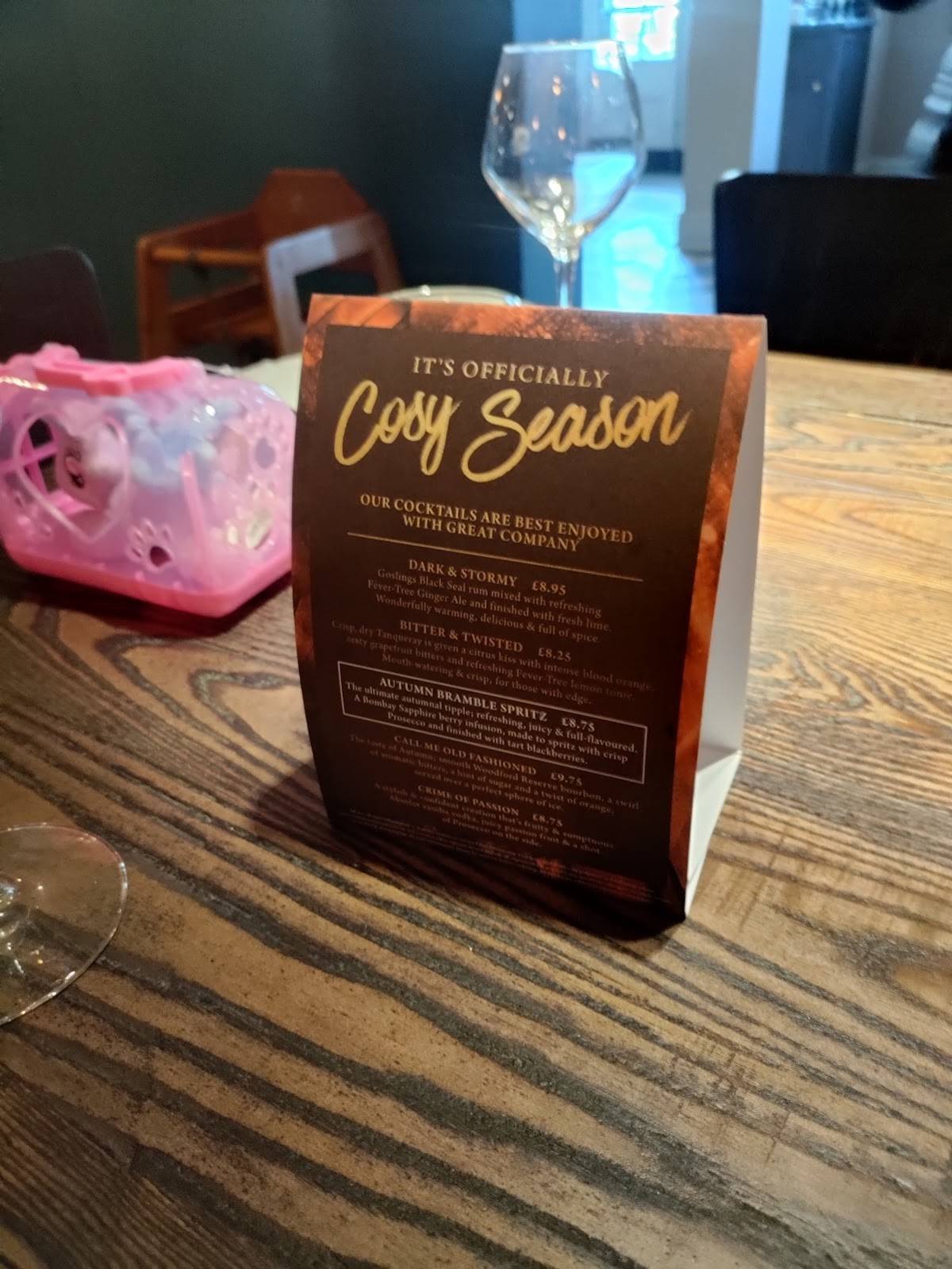 Menu at Caversham Rose Reading pub & bar, Reading