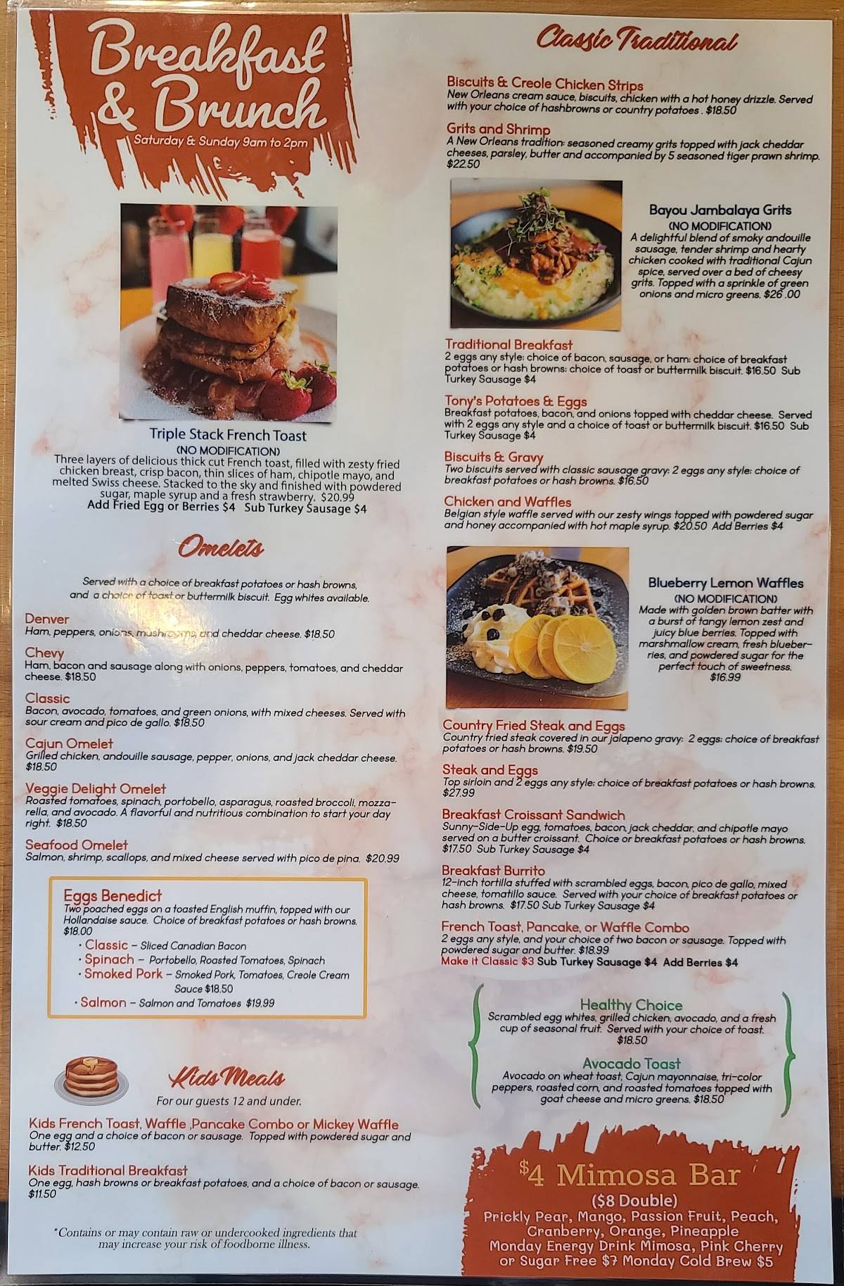 Menu at Classic Eats pub & bar, Burien