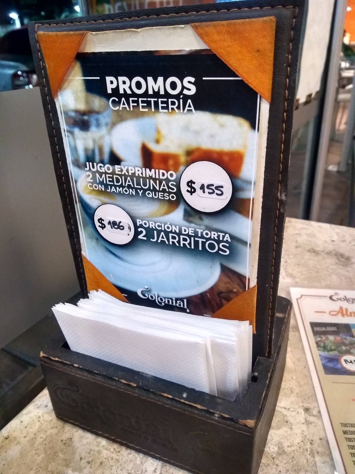 Menu at Colonial Ice Cream & Cafe Acassuso, Acassuso, Av. Sta Fe 1002