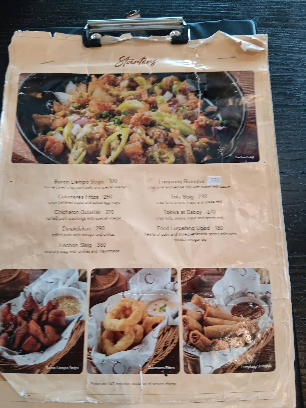 Menu at Comedor by Miguel and Maria restaurant, Marikina, 2f Mayor Gil ...