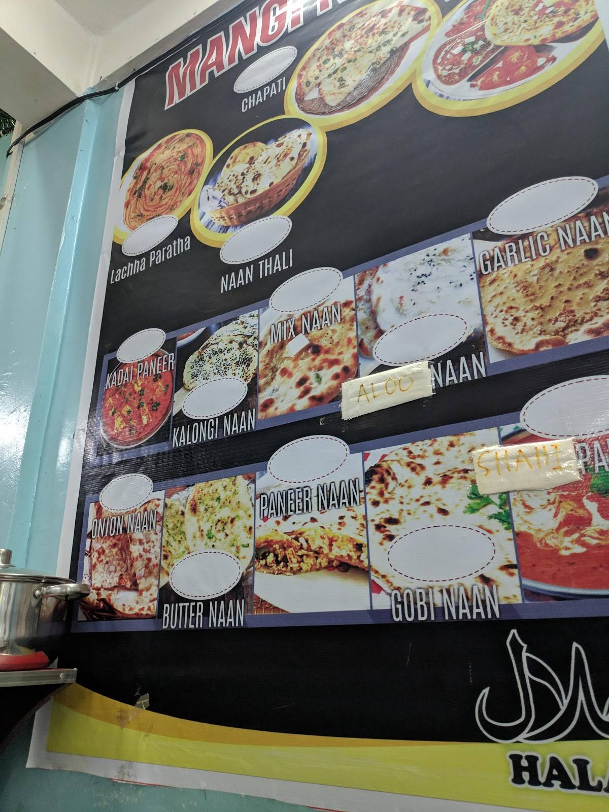 Menu at Haveli King Restaurant, Davao City
