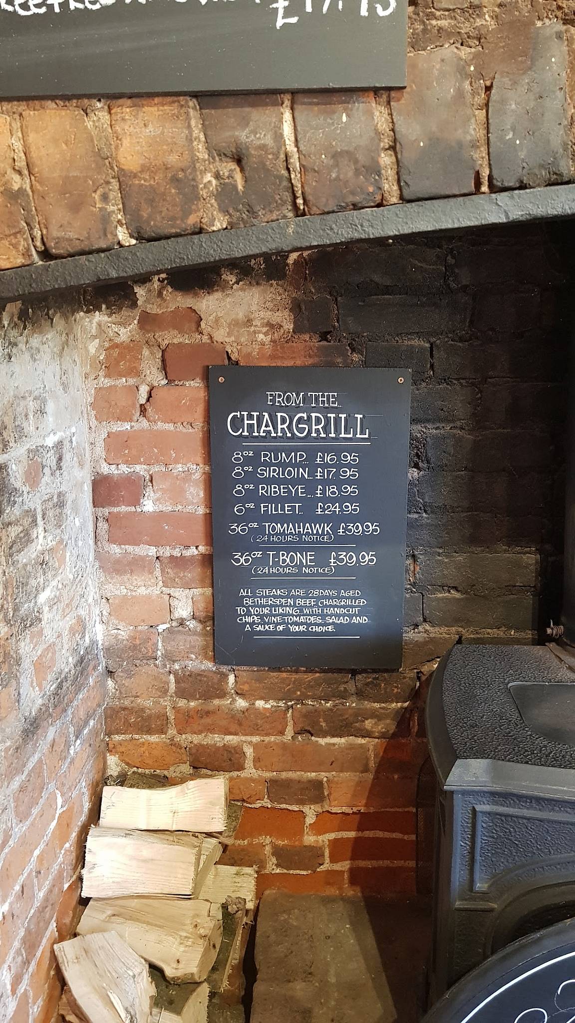Menu at The Lydden Bell pub & bar, Dover