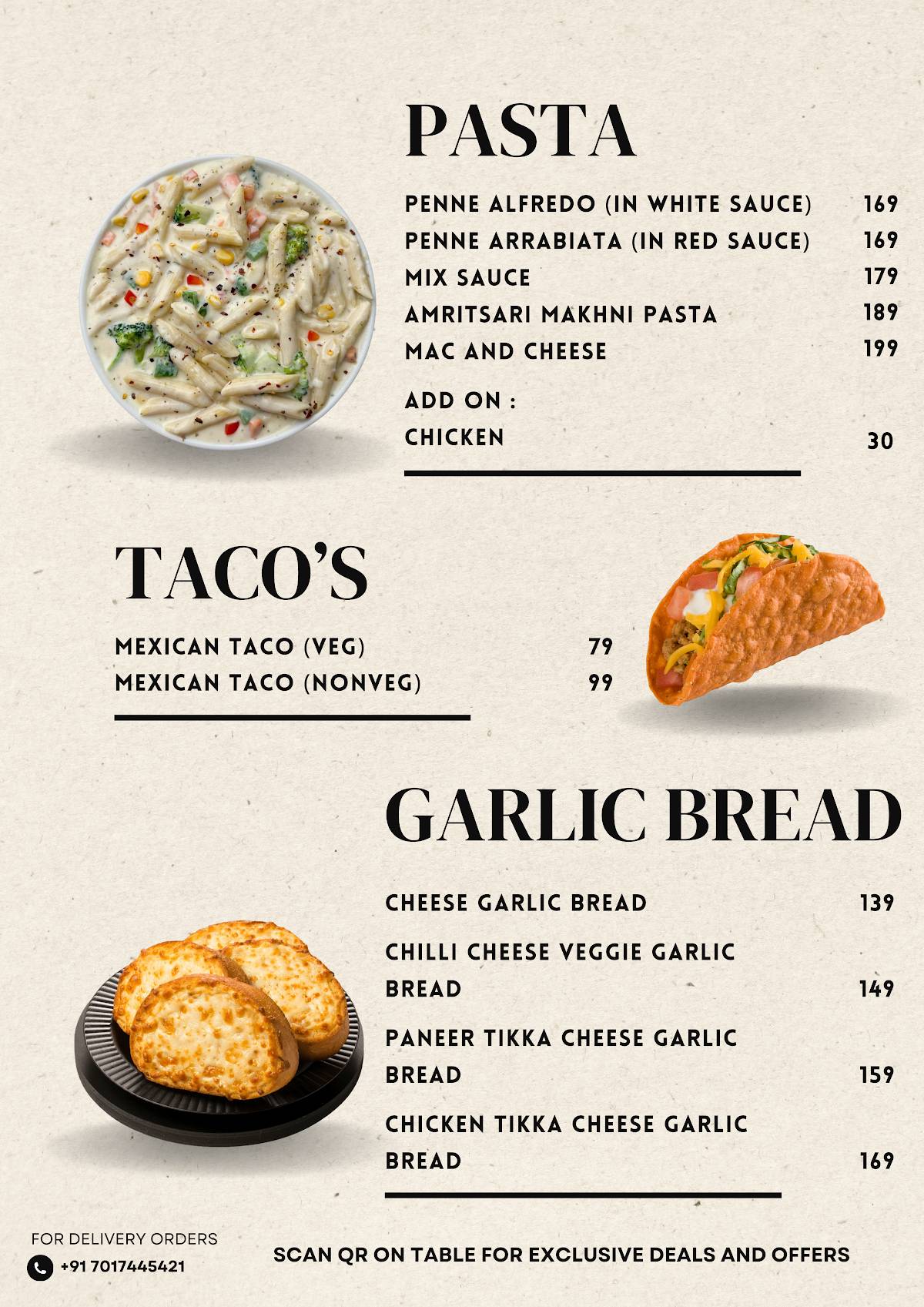 Menu at FLASHBACK (Cafe-Lounge-Terrace), Bareilly