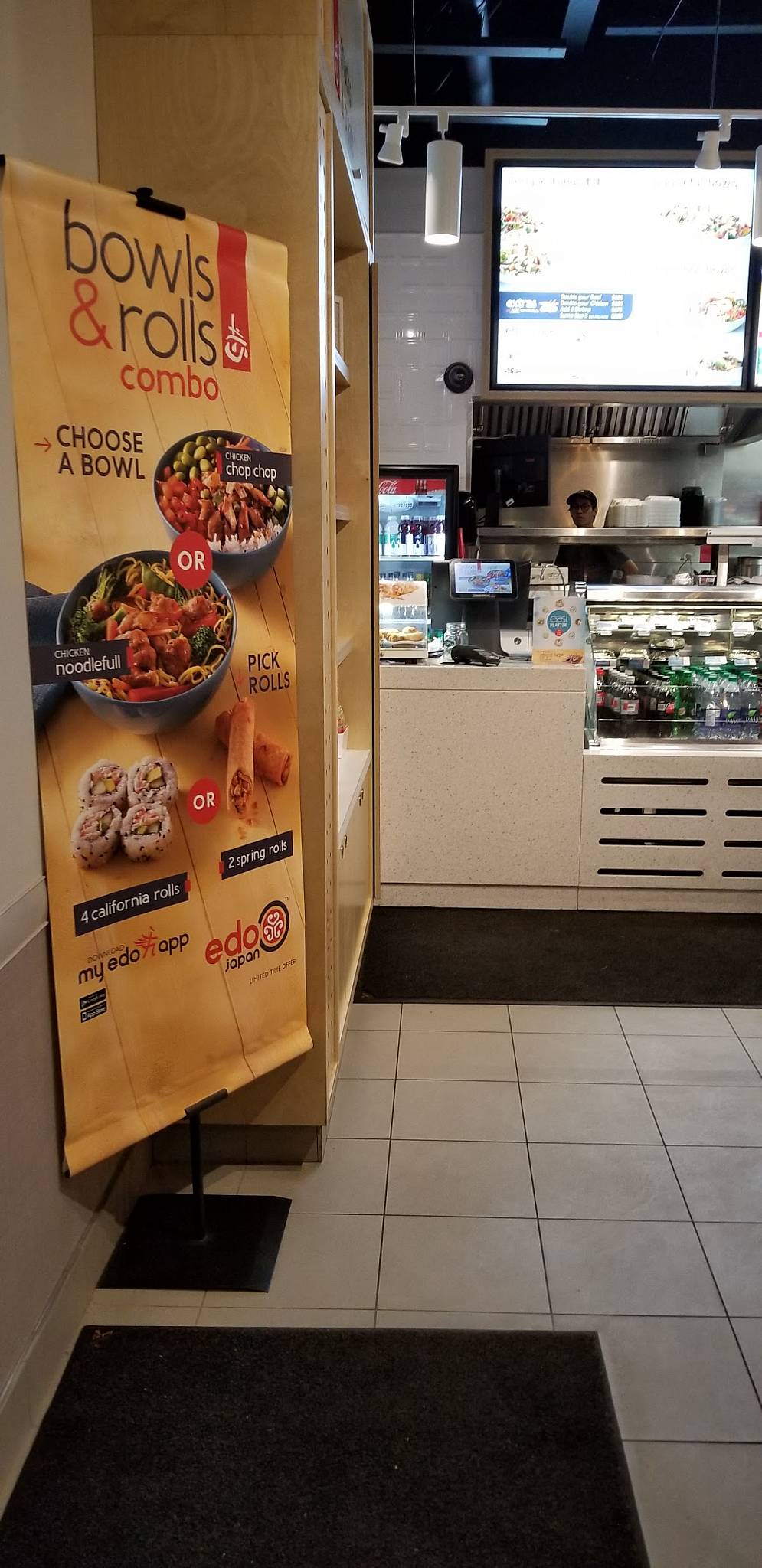 Menu at Edo Japan fast food, Calgary, 20 Crowfoot Crescent NW #100A