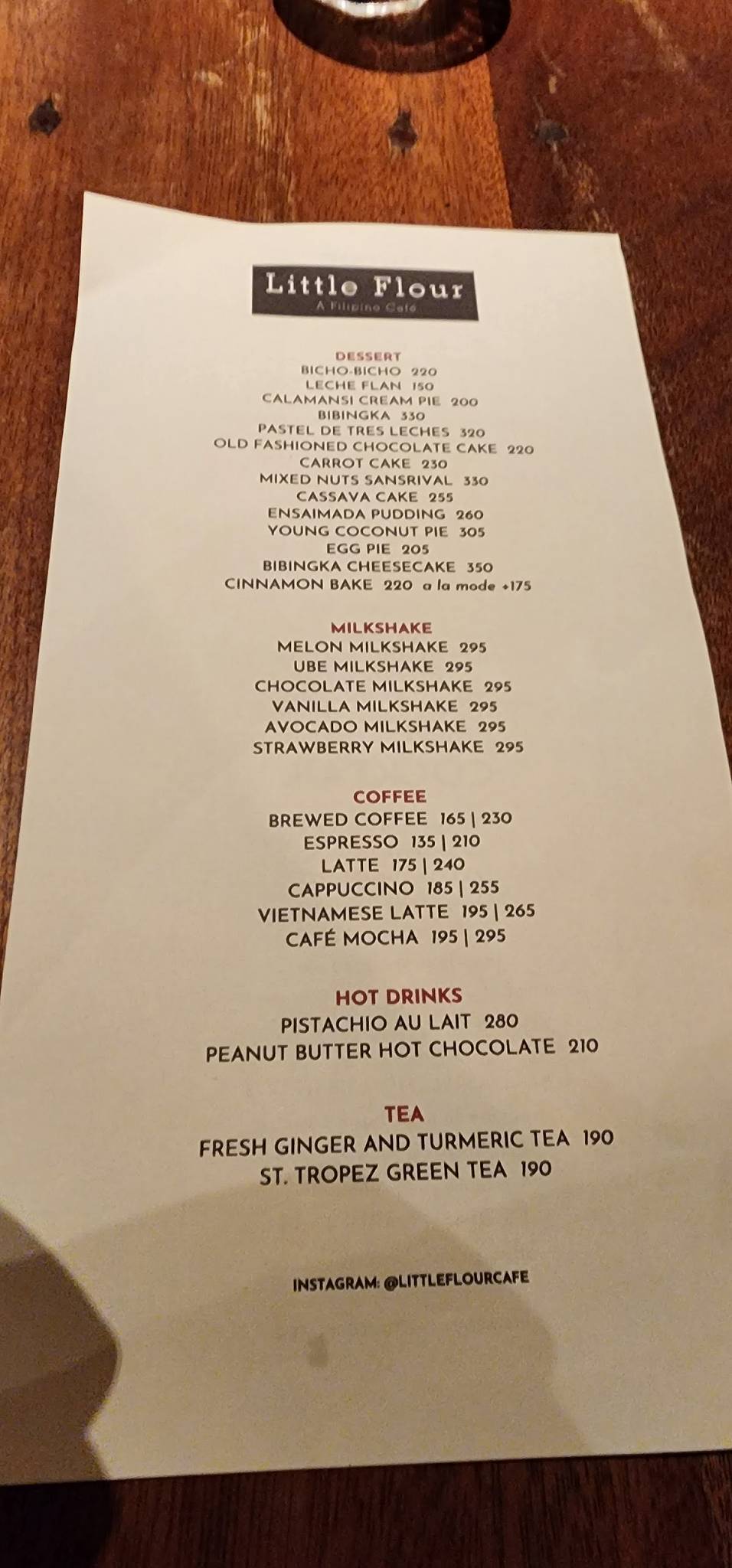 Menu at George and Onnie's - Megamall restaurant, Mandaluyong
