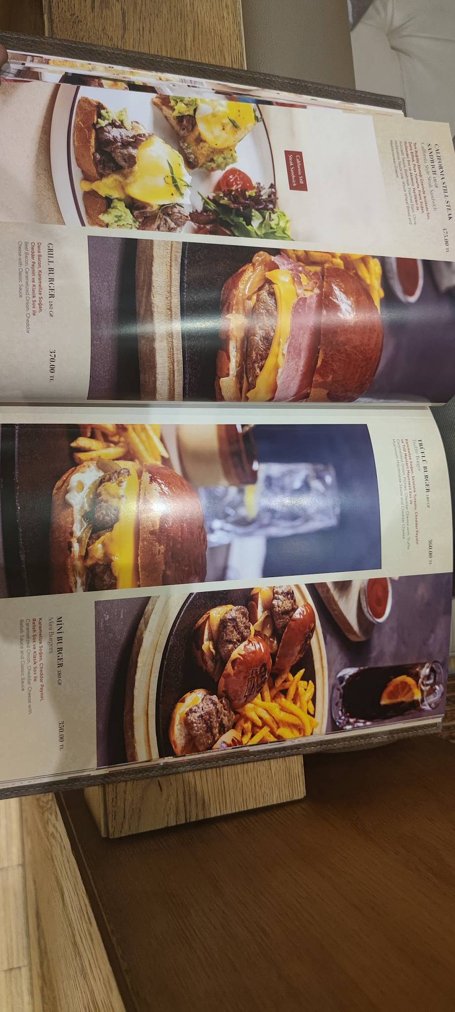 Menu at Grill Prime Palladium Tower, Istanbul, Barbaros Mah. Halk Cad ...