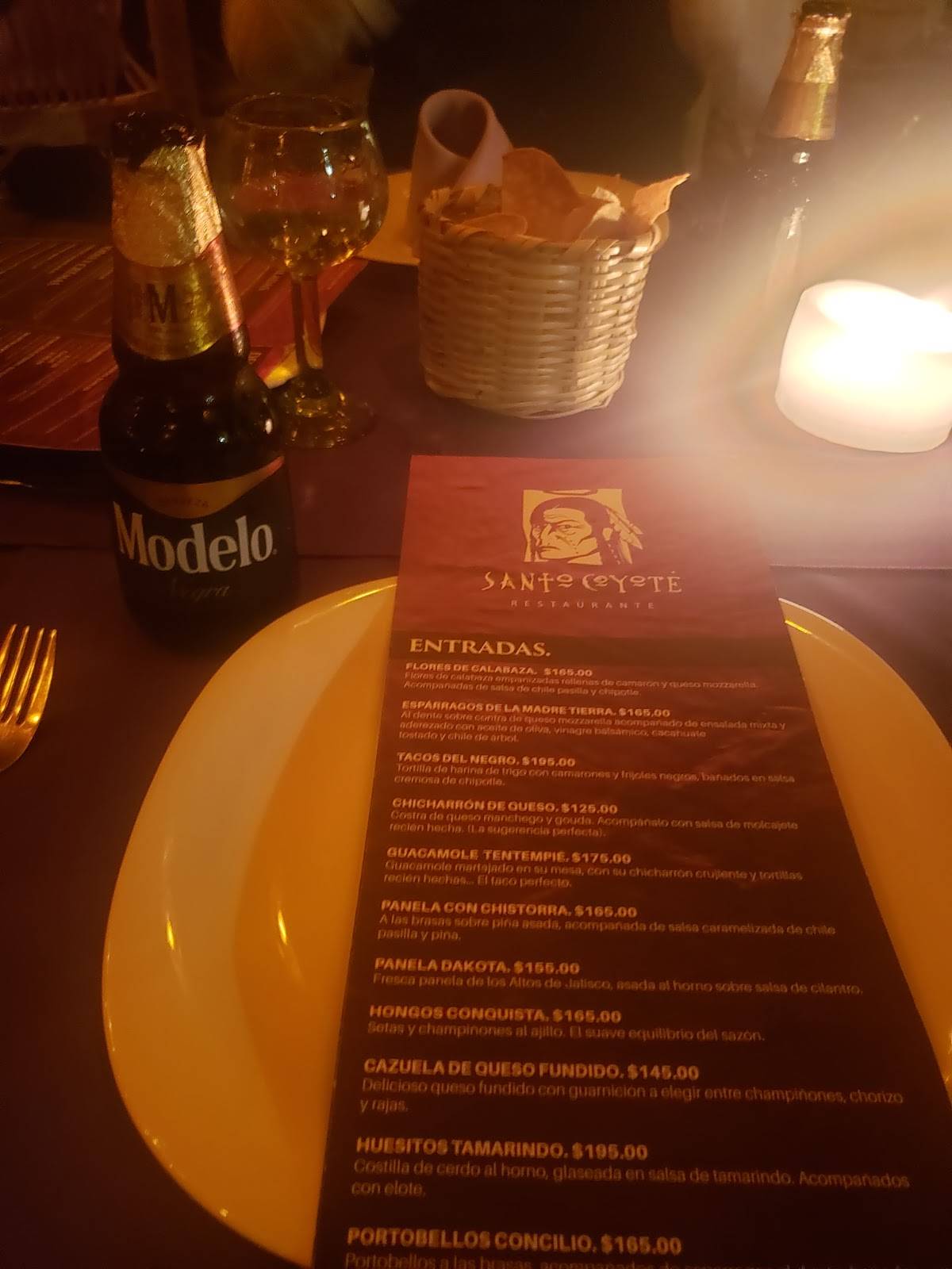 Carta del restaurante Santo Coyote, Guadalajara, C. Miguel Lerdo del ...