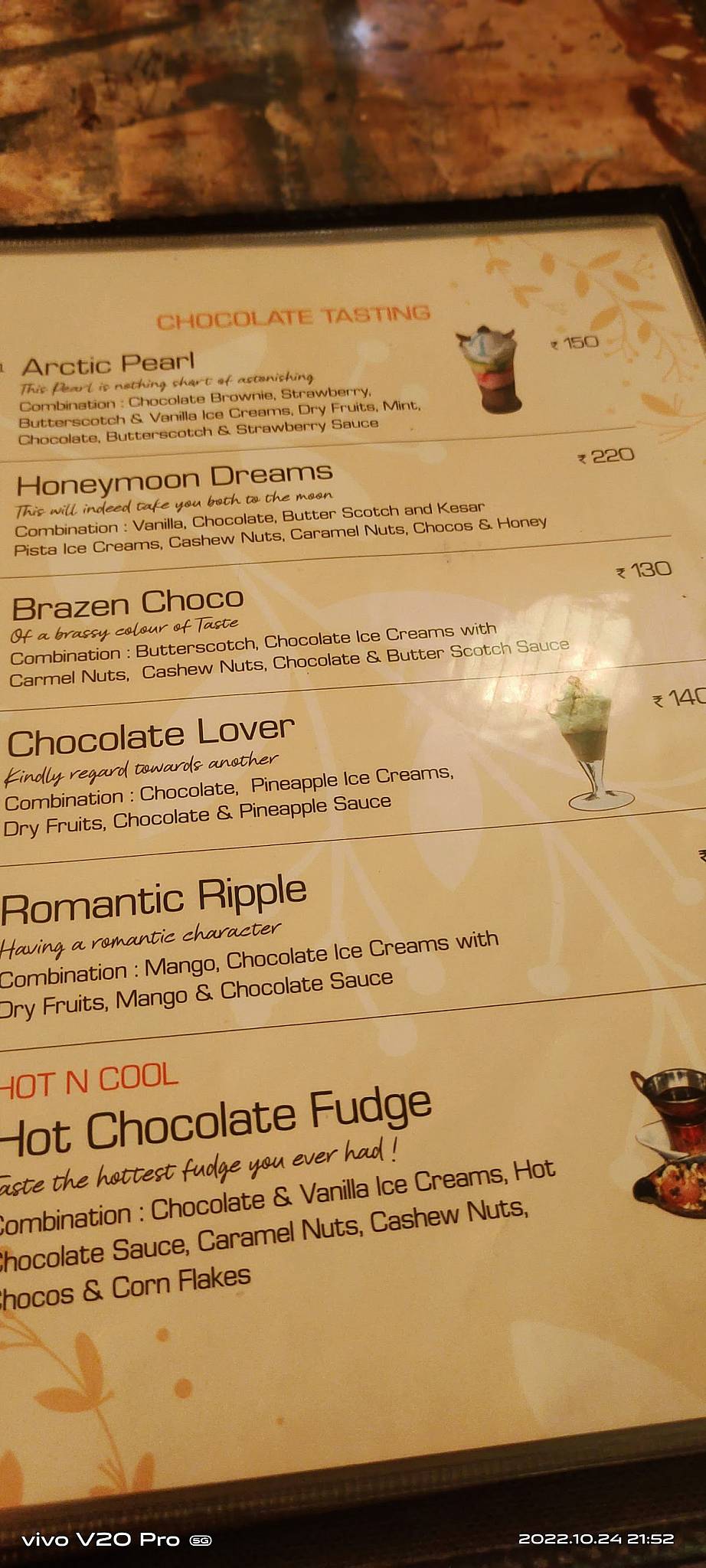 Menu at Ice Magic Ice Cream Parlour, Kurnool