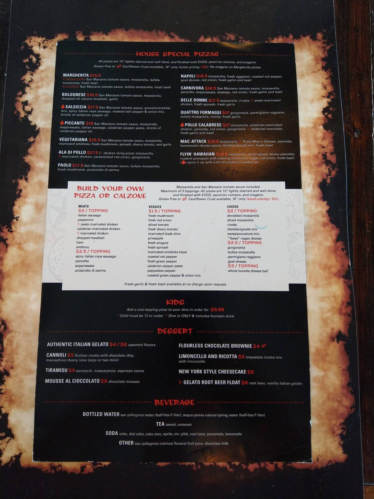 Menu at Flask and Cannon pub & bar, Jacksonville Beach, 528 1st St N