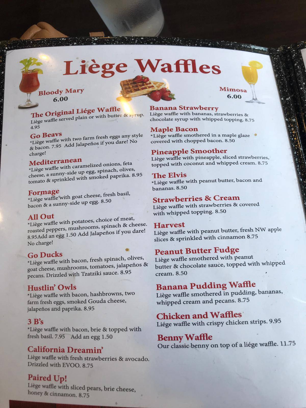 Menu at Waffle Hut & Eatery restaurant, Klamath Falls