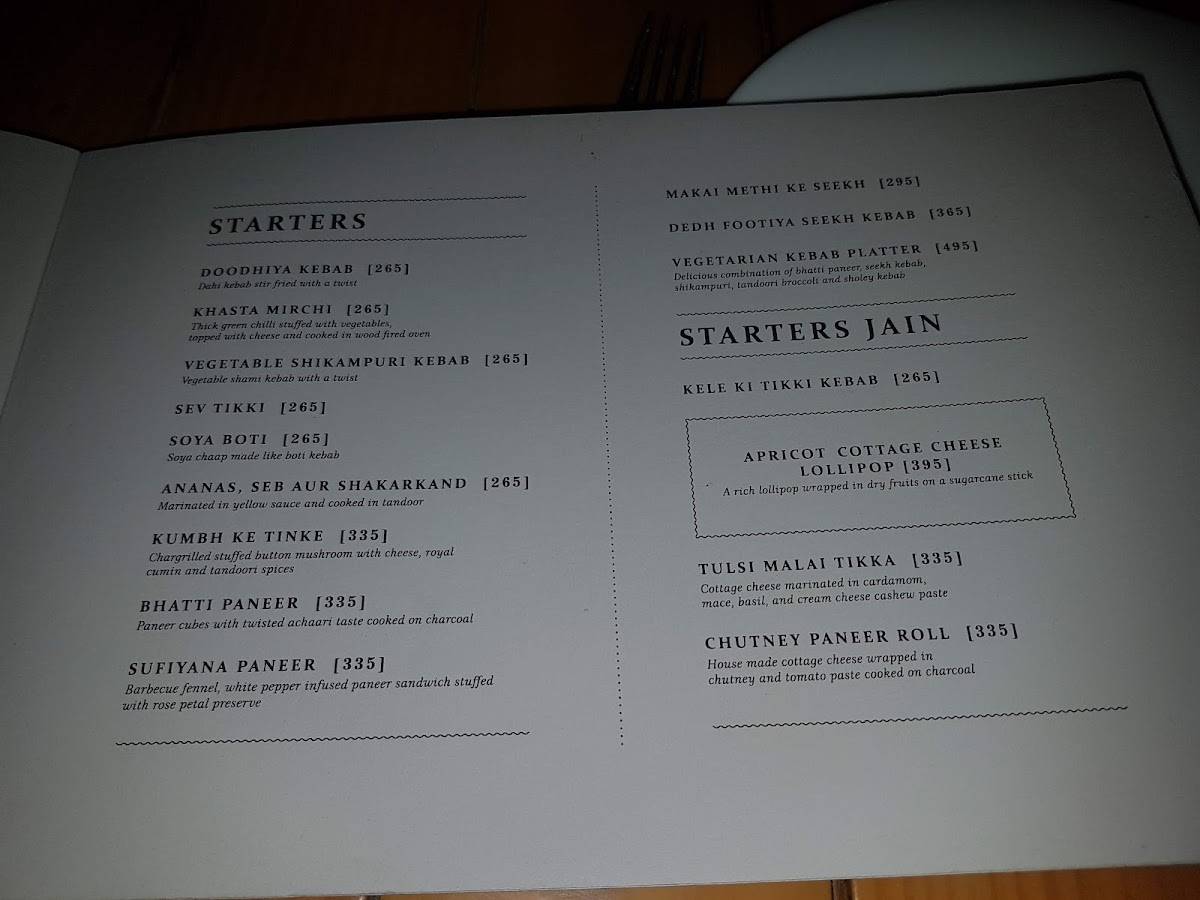 Menu at Little Monk-Fine Dine Restaurant, Indore, Monk's Nirvana Hotel ...