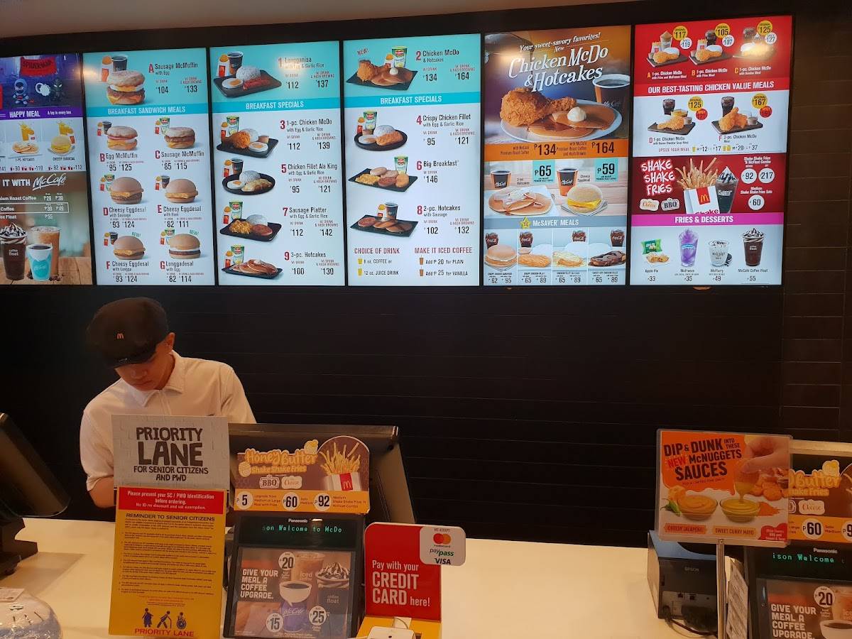 Carta del restaurante McDonald's Madison Ortigas, Ciudad Quezon, Cor ...