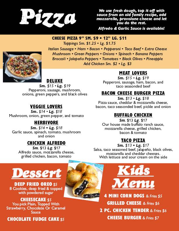 Menu at Mean Mugs Pub, Mentor, Chillicothe Rd