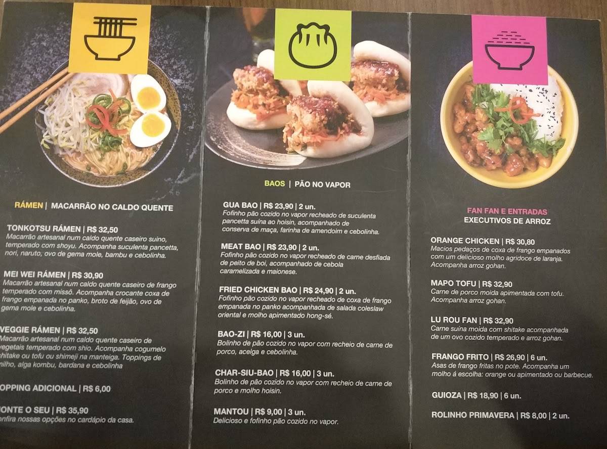 Menu em Mei Wei restaurante, Brasília, Rua Copaiba S/N Lote 1