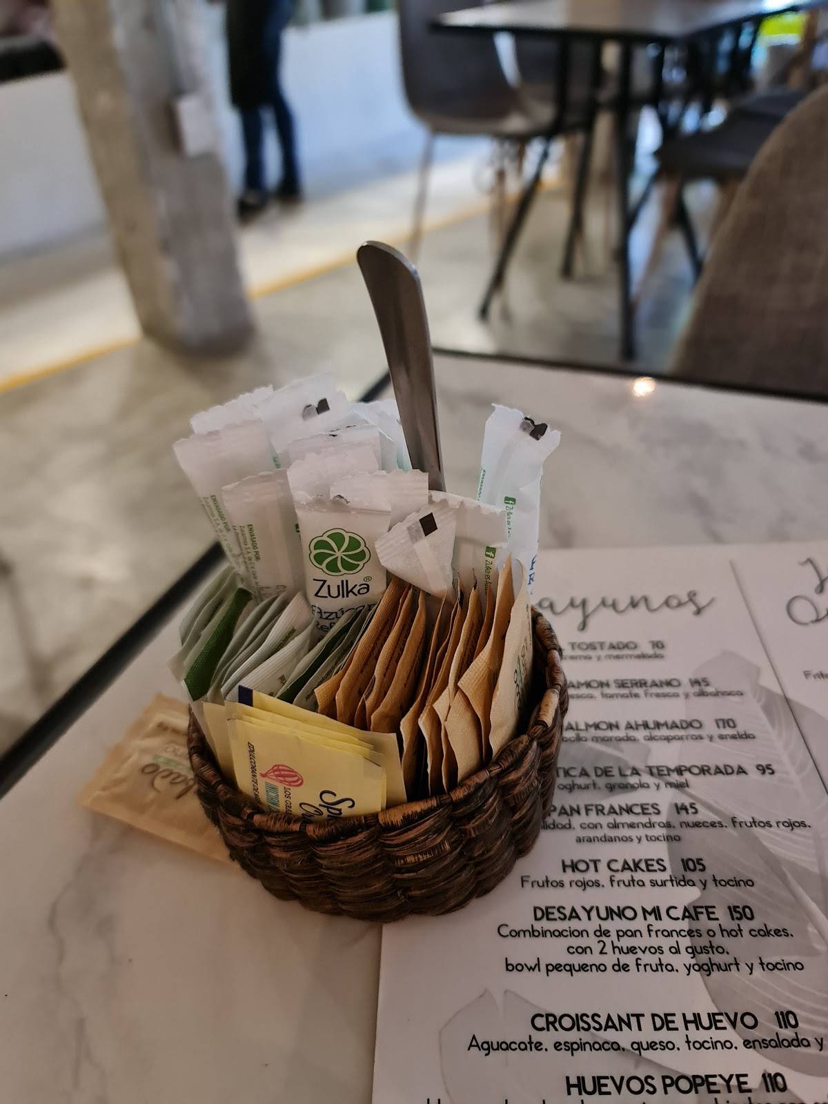 Menu at Mi Cafe Restaurant & Coffee Shop, Puerto Vallarta, C. Fco. I ...