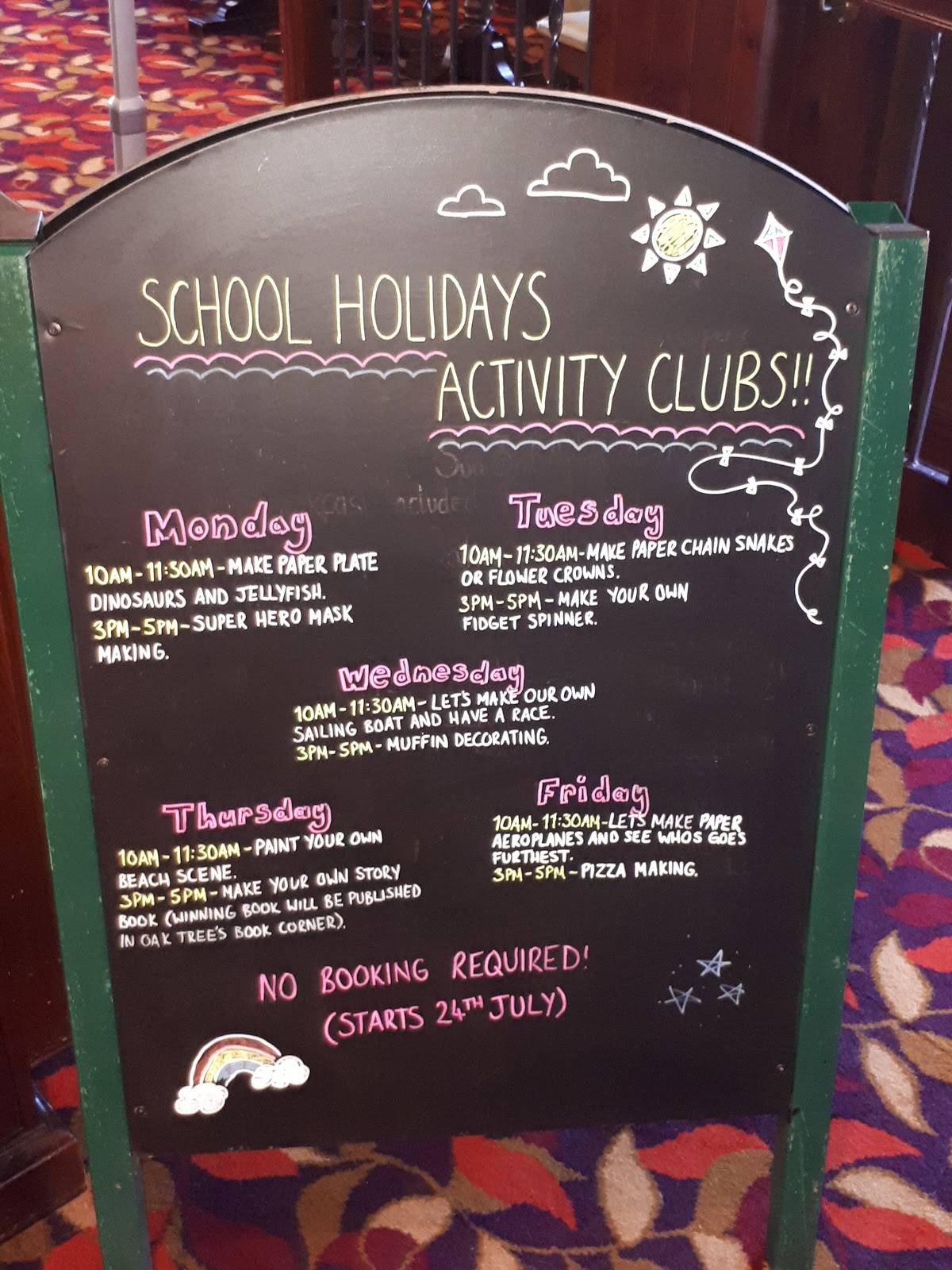 Menu at Oak Tree Farm - Farmhouse Inns pub & bar, Sunderland