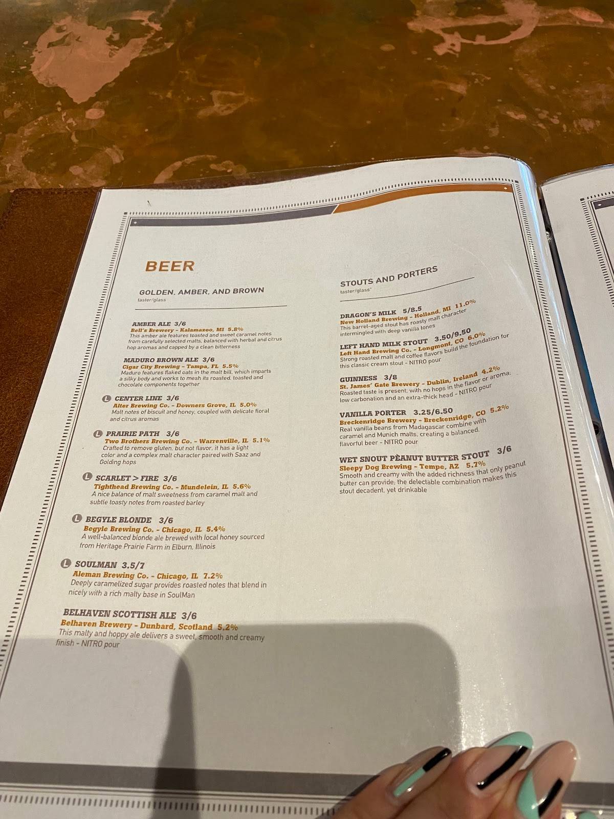 Menu at Old Town Pour House (Freedom Commons - Naperville) pub & bar ...
