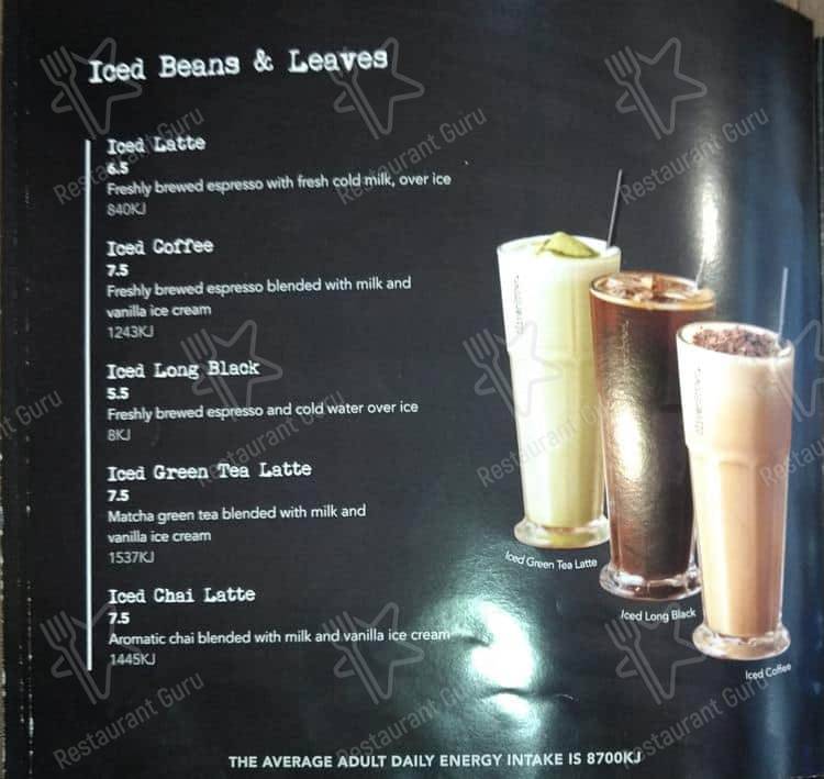 Menu at Oliver Brown Macarthur Square restaurant, Campbelltown