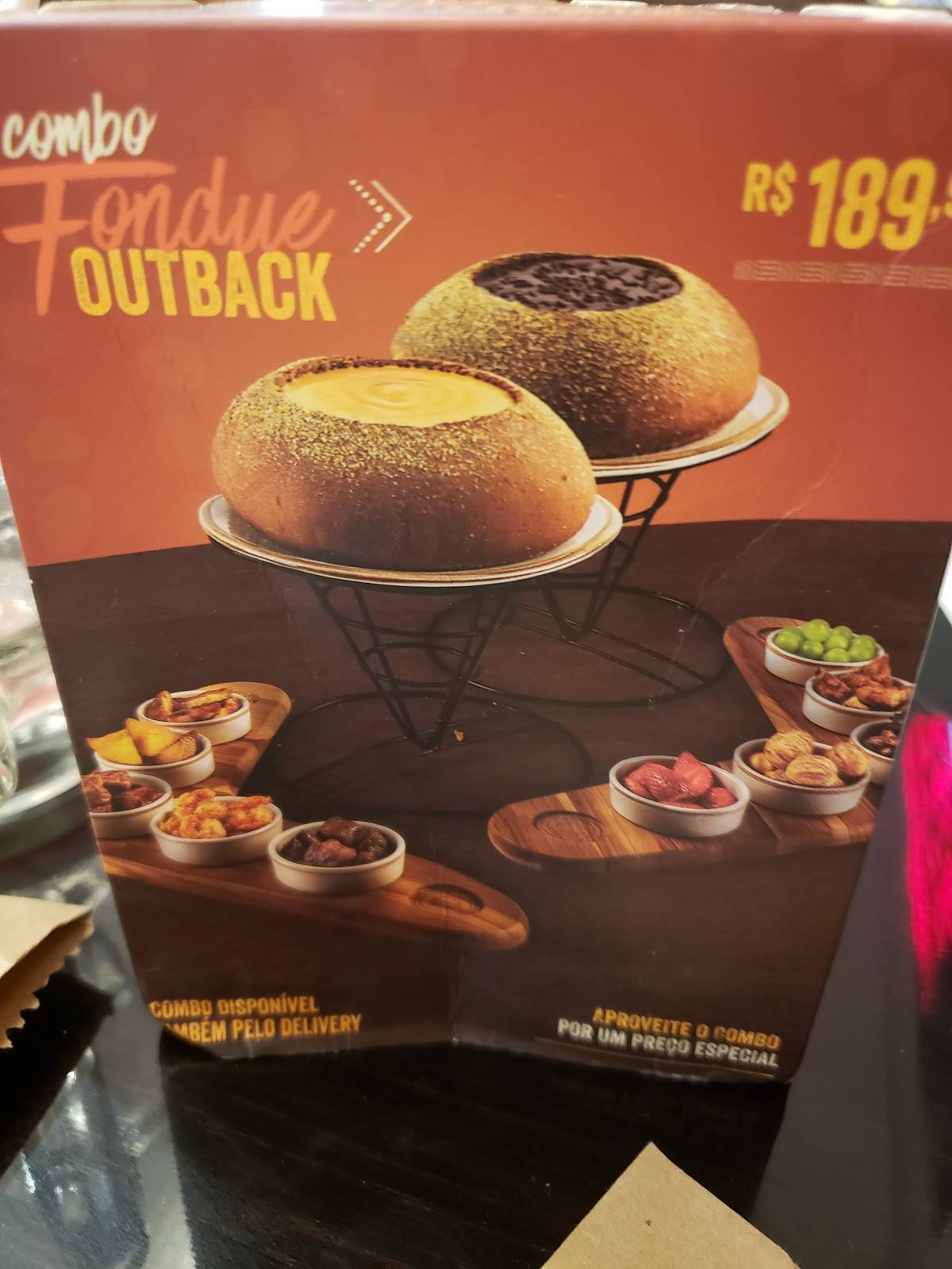 Menu em Outback Steakhouse, Campinas, R. Jacy Teixeira de Camargo