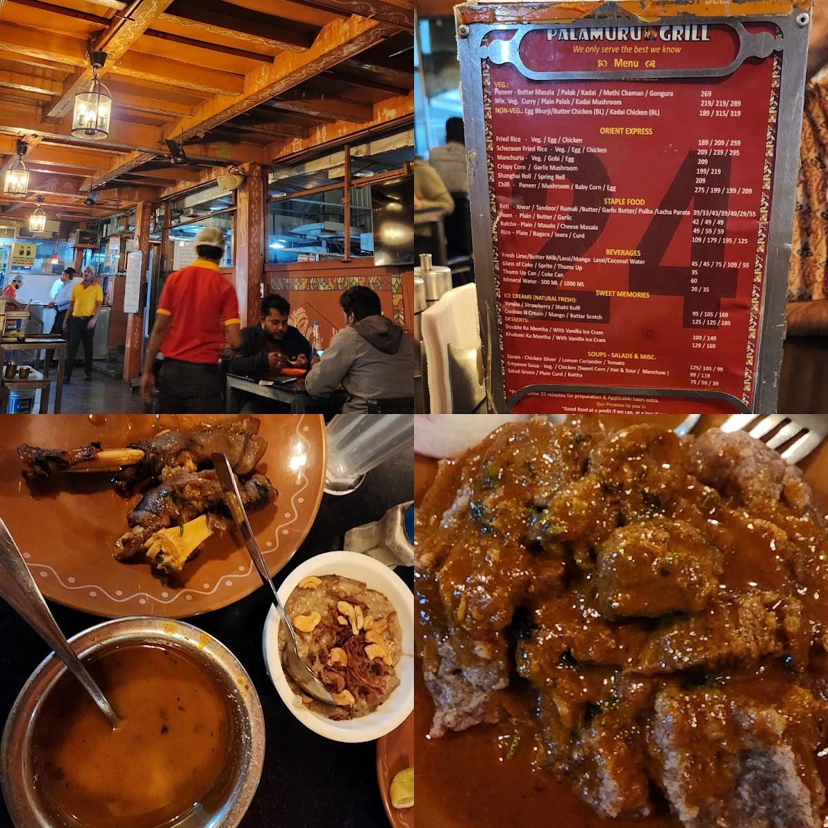 Menu at Palamuru Grill, Hyderabad, Opposite Meridian School