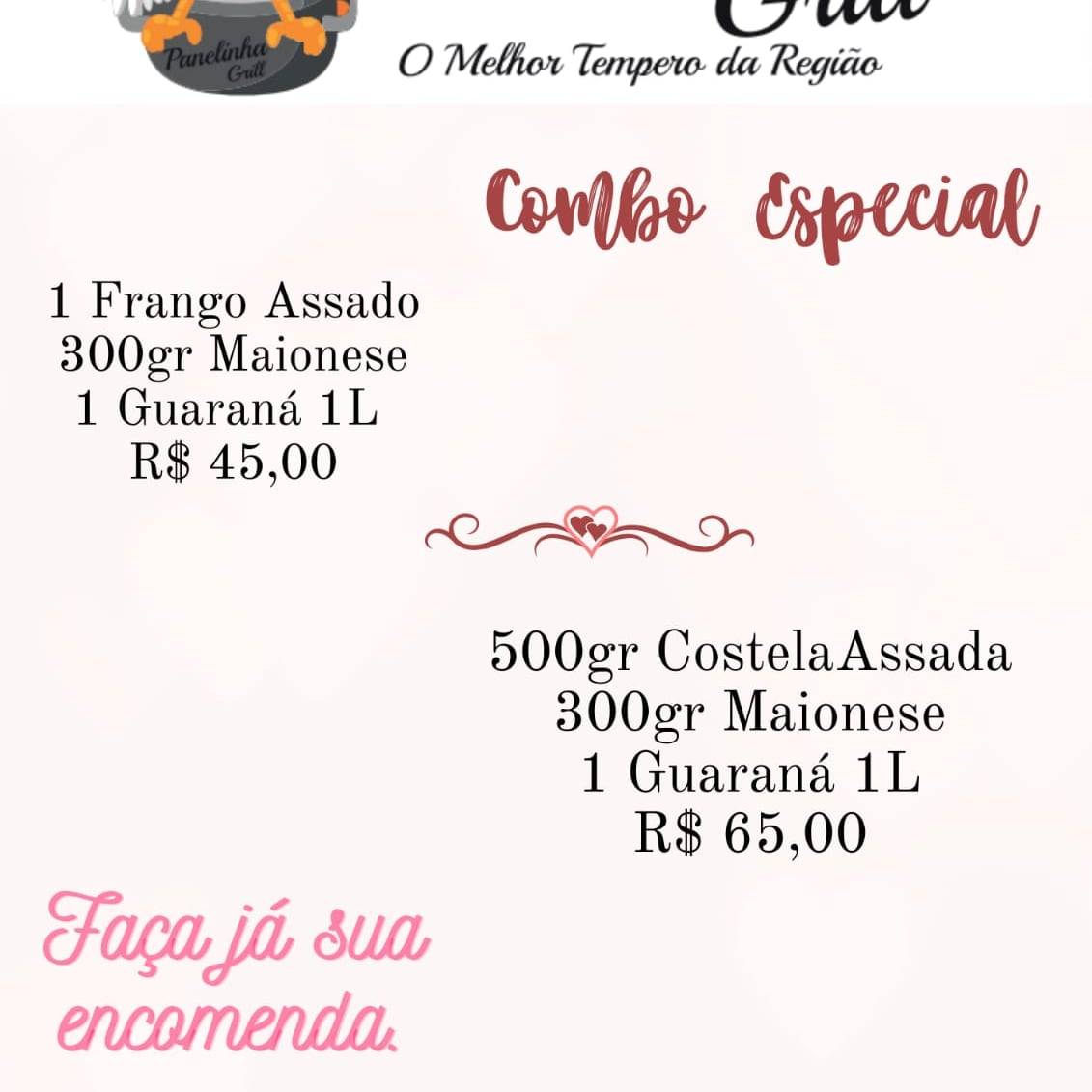 Menu em Panelinha Grill restaurante, Pirassununga