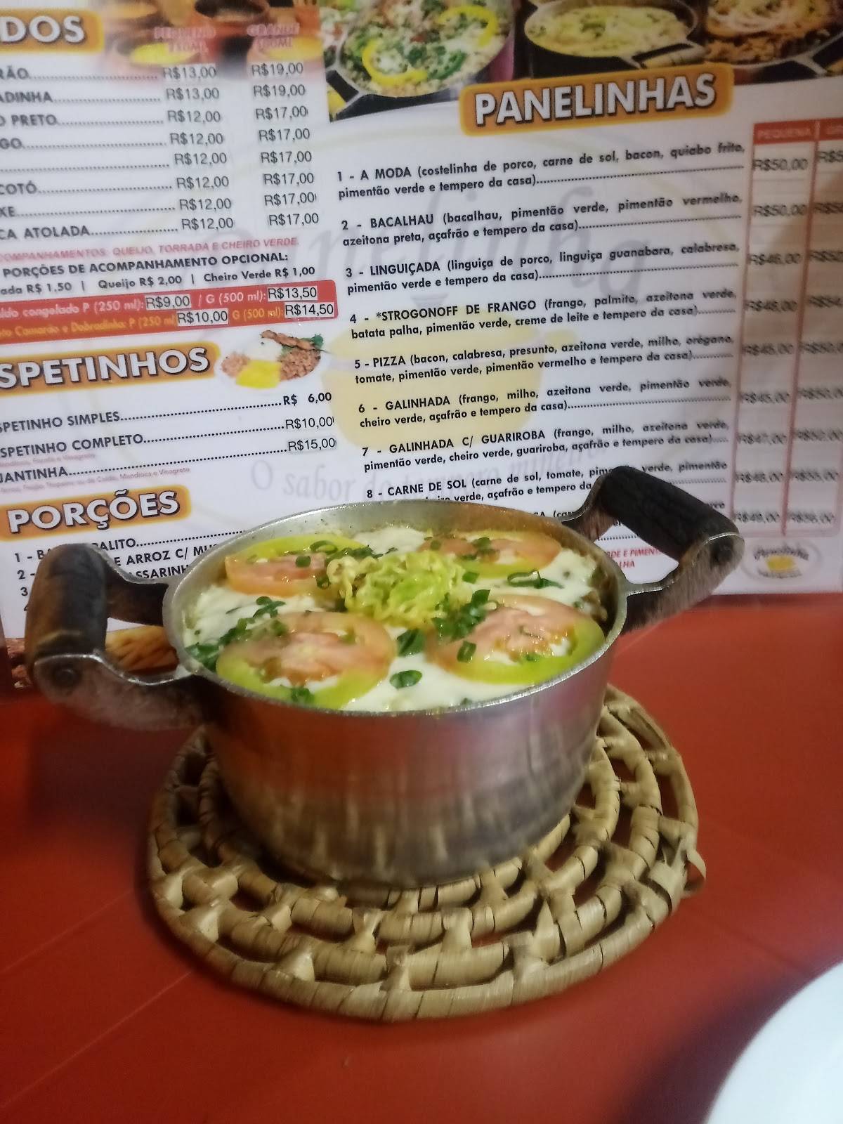 Menu em Panelinha restaurante, Uberlândia, R. Francisco Antônio de Oliveira