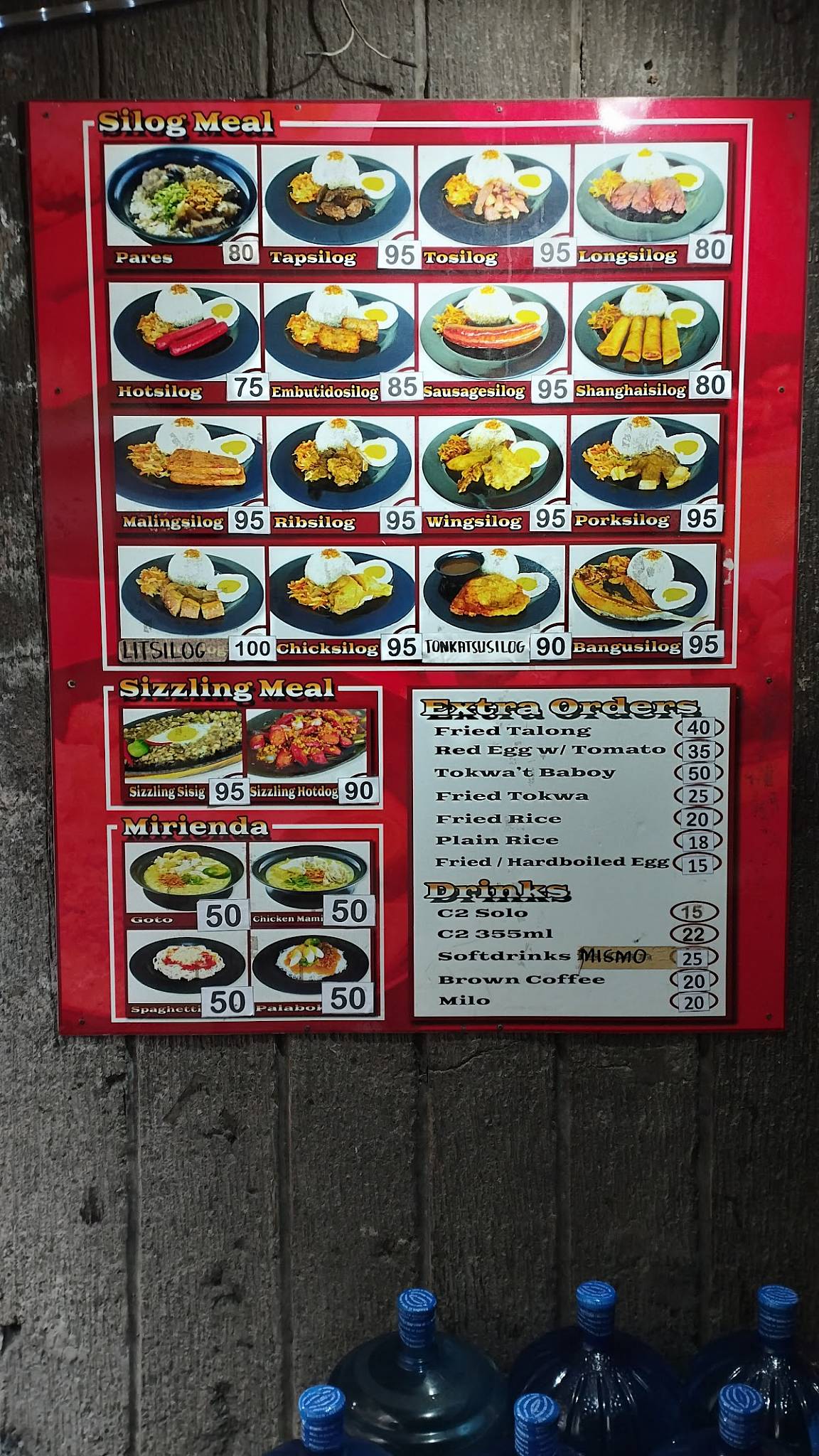 Menu at Jarret's restaurant, Pasig, Strata 100, Ruby Road Ortigas Center