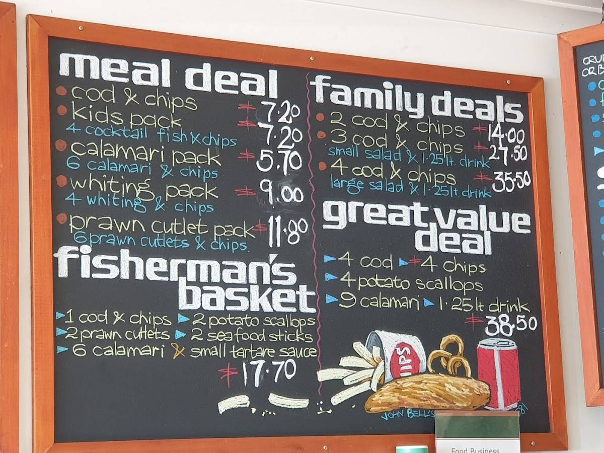 Menu at Pelican Seafood restaurant, Goodna