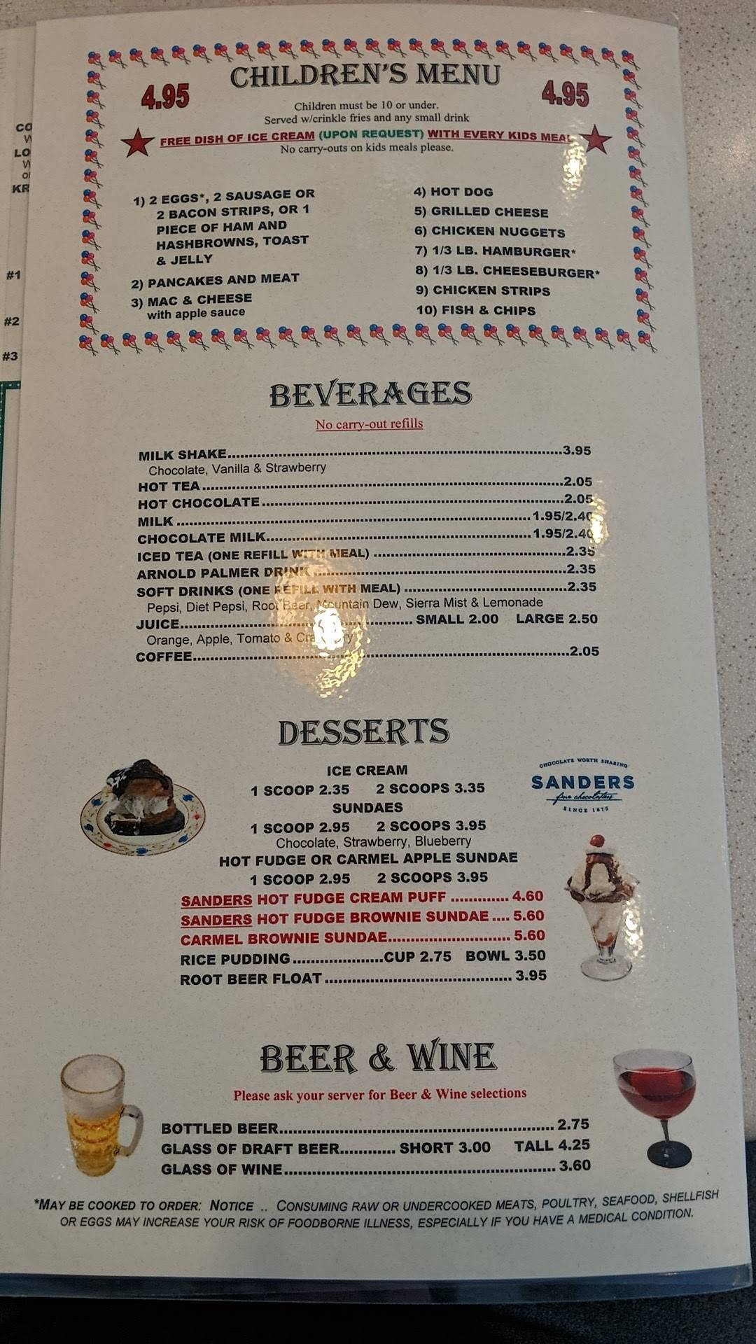 Menu at Plato's Place & Coney Island restaurant, Garden City