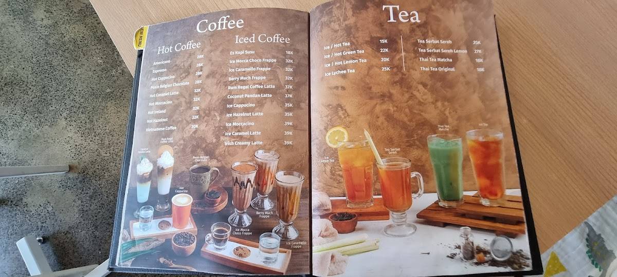 Menu at Posin Bakery & Cafe, Semarang, Jl. Menteri Supeno No.6